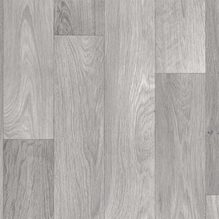 Sol vinyle imitation parquet gris contemporain