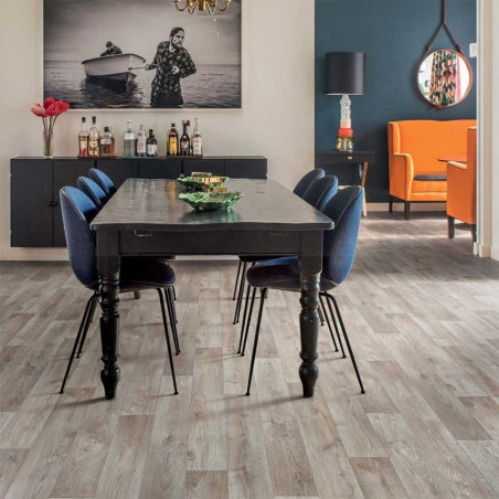 Sol PVC imitation bois naturel en largeur 2m, 3 m et 4m