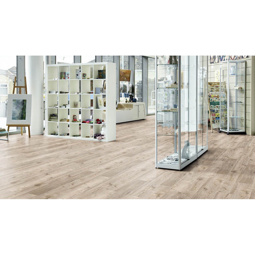 Lame PVC Amtico Sun bleached oak SS5W2531GL, grand passage